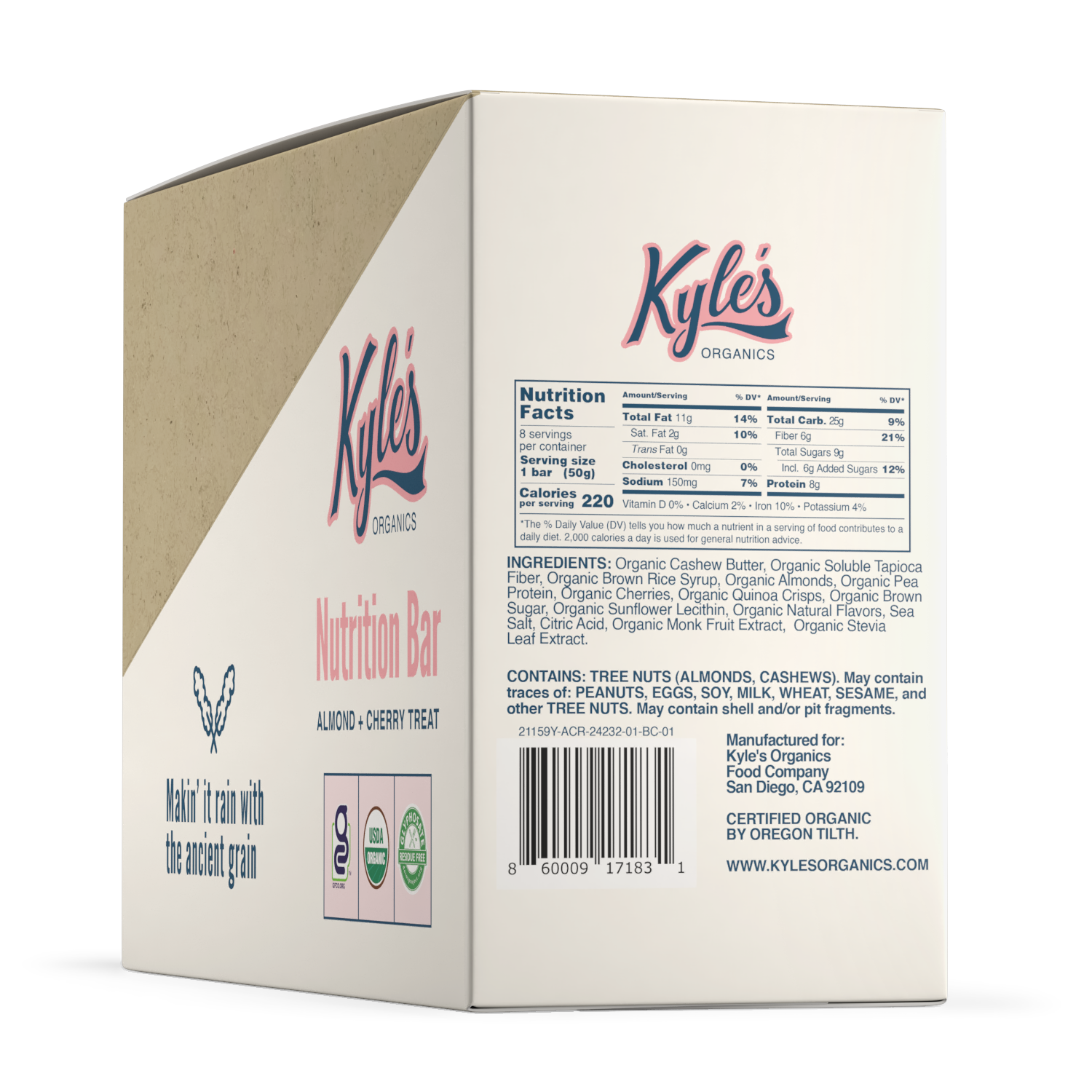 Almond + Cherry Treat – Kyle's Organics